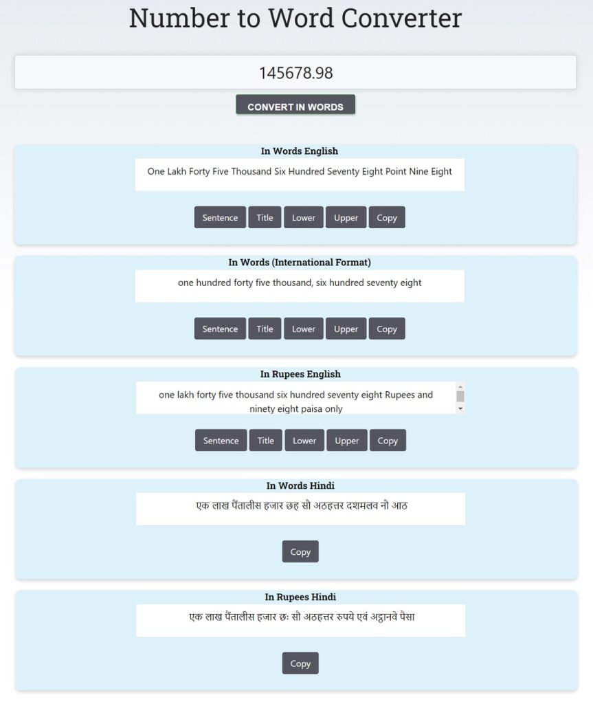 8-Ways to Convert Numbers into Words in Excel | Convert Amount to Words ...
