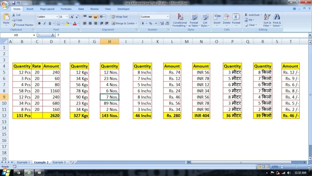 Top 3: Advanced Excel Tips in Hindi