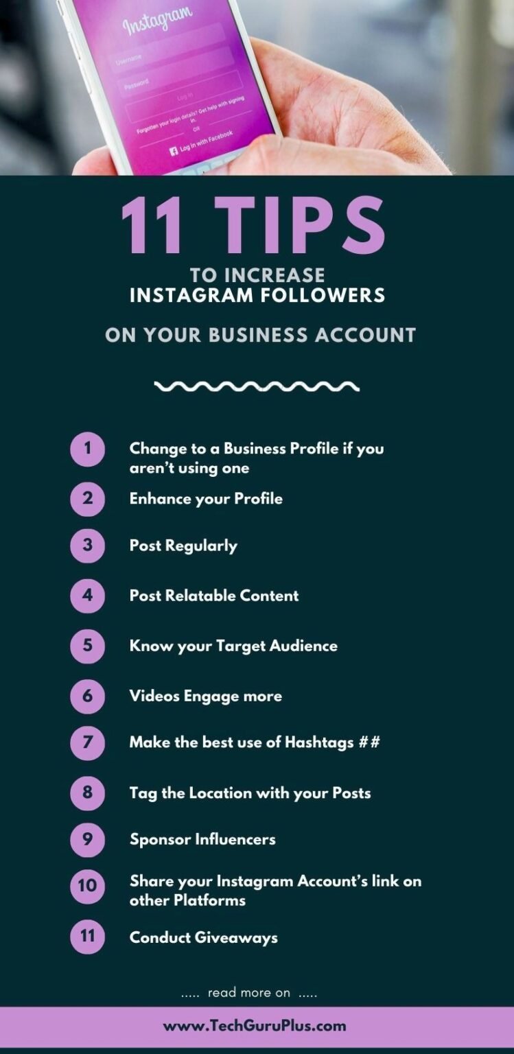 11 Tips to Increase Instagram Followers on your Business Account