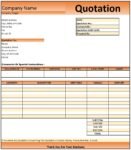 Price Quotation Format | Download Quotation Format in Excel