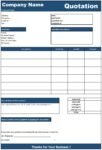 Simple Quotation Format | Download Quotation Format in Excel
