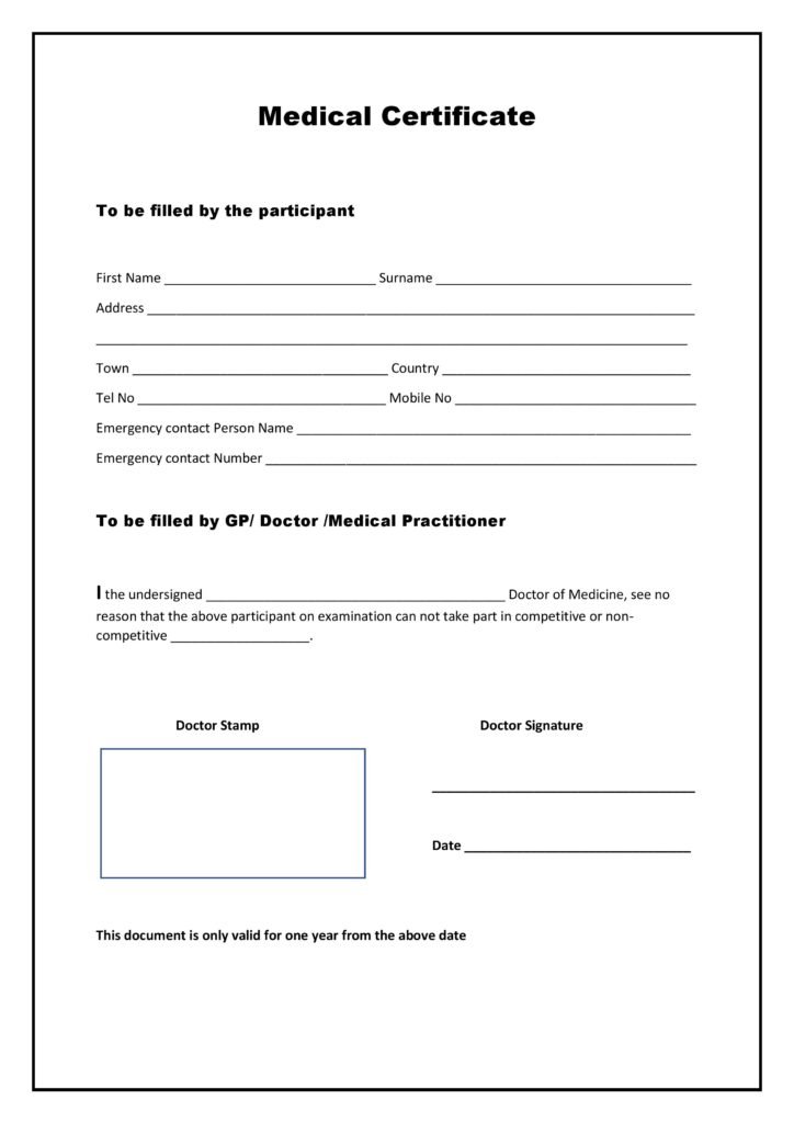 (Download) 10+ Medical Certificate Format in Word & PDF