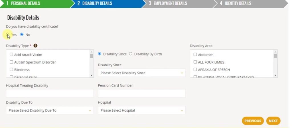 UDID Card Apply Online | Disability Certificate Kaise Banaye | Viklang ...