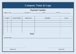 Download Payment Voucher Template in Word (.docx)