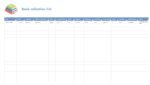 Book Collection List Template In Excel (Download.xlsx)