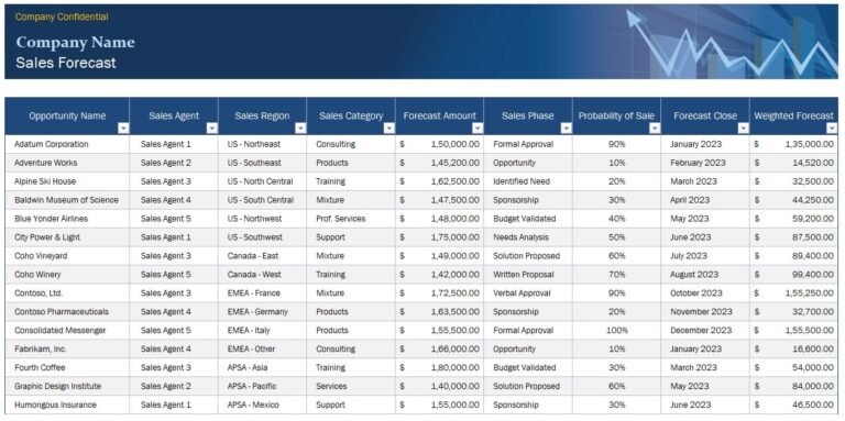Membership List Template In Excel (Download.xlsx)
