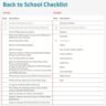Back io School Checklist Template in Excel (Download.xlsx)