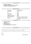 Fresher Resume/CV Format Doc File (2 Page) Editable