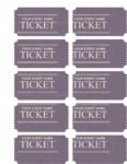 Basic tickets 10 per page Template in Word (.Docx File Download)