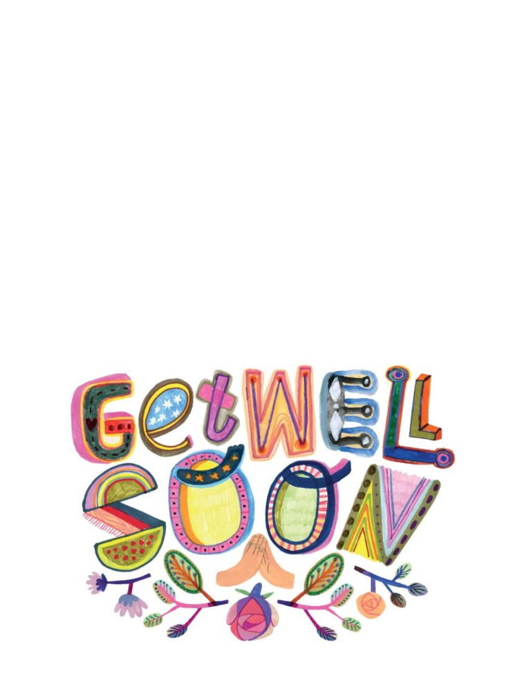 Get well soon card Template In Word (.Docx File Download)