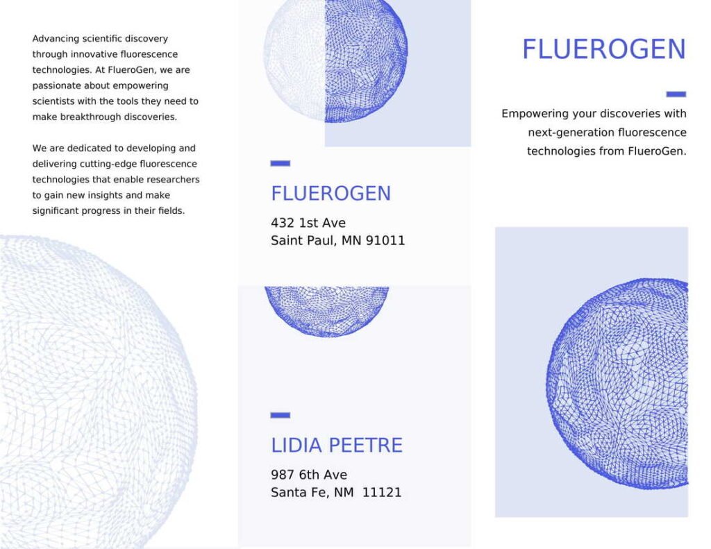 Organic shapes Template In Word (.Docx File Download)