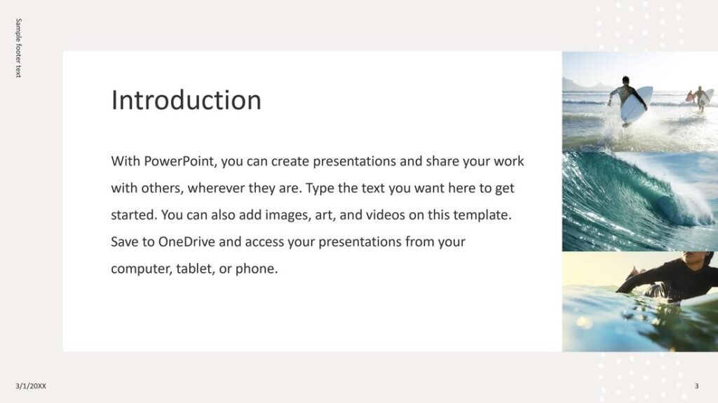 Bohemian design Presentation Powerpoint Template (.ppt File Download)