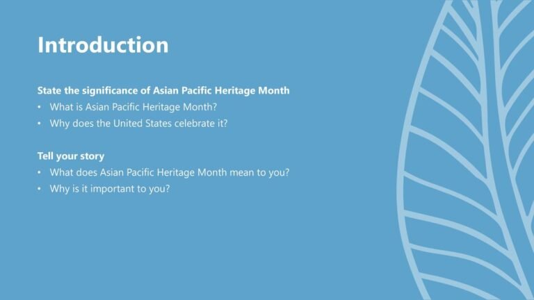 Asian Pacific American Heritage Month Presentation Powerpoint Template ...