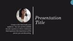 Biography Presentation Powerpoint Template (.ppt File Download)