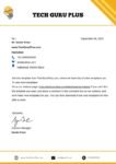 Letterhead Template Word Free Download for Doctor (.docx)