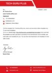 Letterpad Format Download (.Doc) FREE