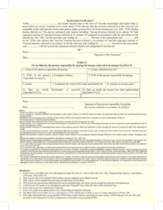 HDFC Bank FORM No. 15G In PDF Download