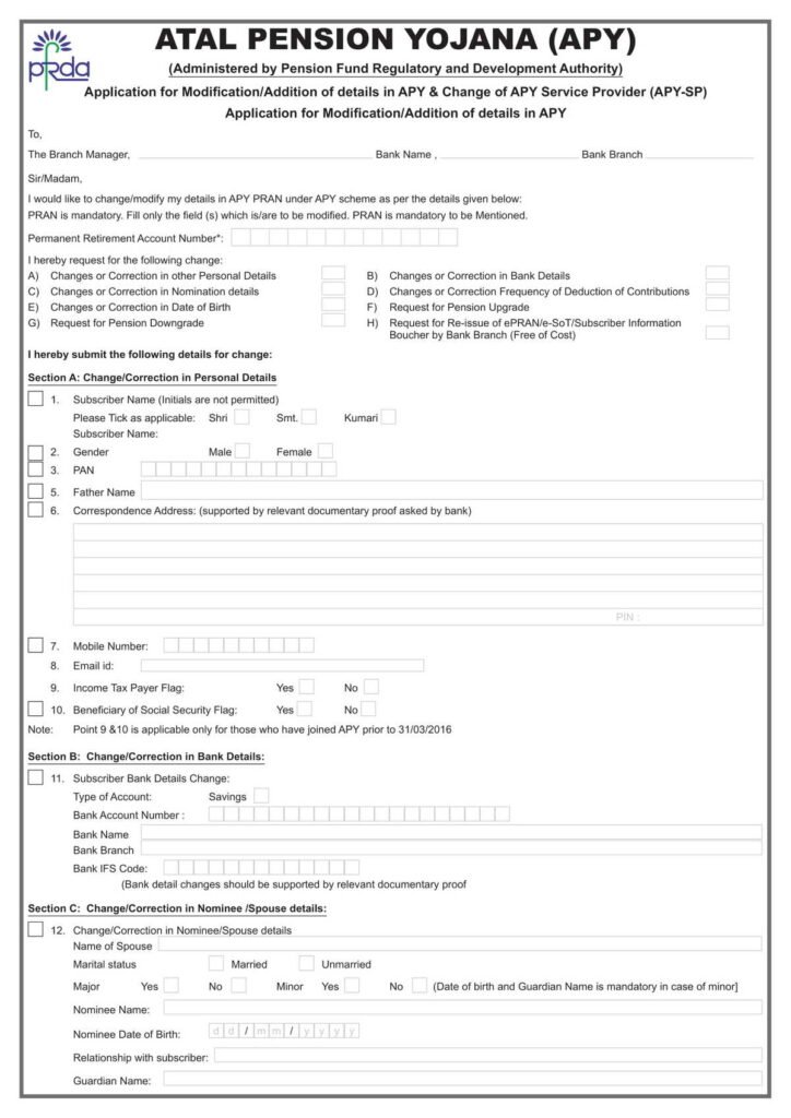 Axis Bank Fixed Deposit Account Opening Form Download in PDF