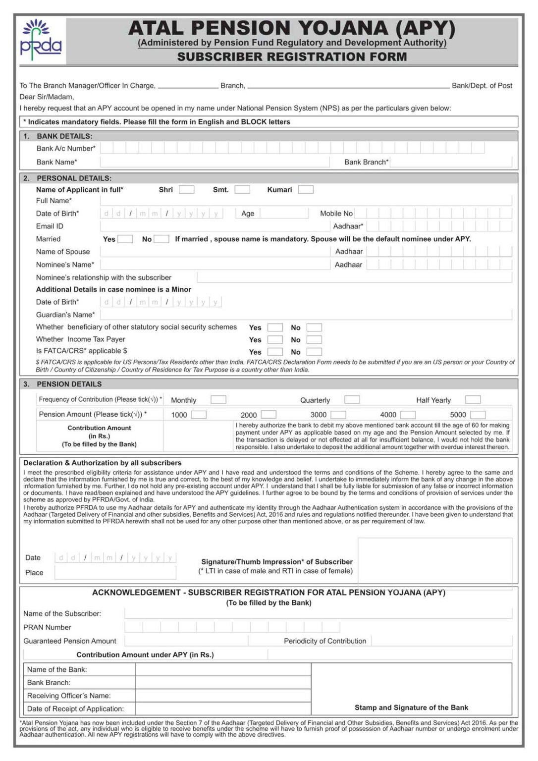 Axis Bank Service Request Form Download in PDF