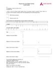 Axis Bank Auto Debit Form Download in PDF