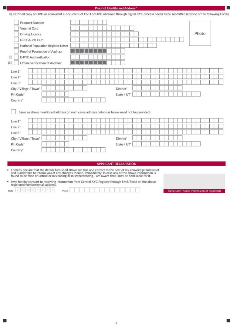 Axis Bank Non Individual Auto Loan Application Form Download in PDF