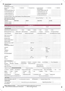 Axis Bank Education Loan Application Form Download in PDF