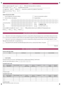 Axis Bank Government Sponsored Schemes Application Form Download in PDF