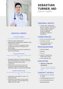 Doctor Resume 20 Templates Download in Word (.docx)