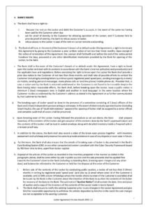 HDFC Bank Safe Deposit Locker Agreement Form in PDF Download