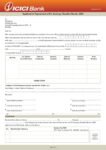 ICICI Bank Deceased Claim Settlement with Nominee Application Form ...