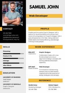 Web Developer Resume 20 Templates Download in Word (.docx)