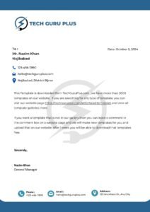 Electrical Company Letterhead 20 Templates Download in Word (.docx)