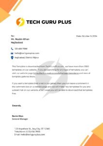 Electrical Company Letterhead 20 Templates Download in Word (.docx)