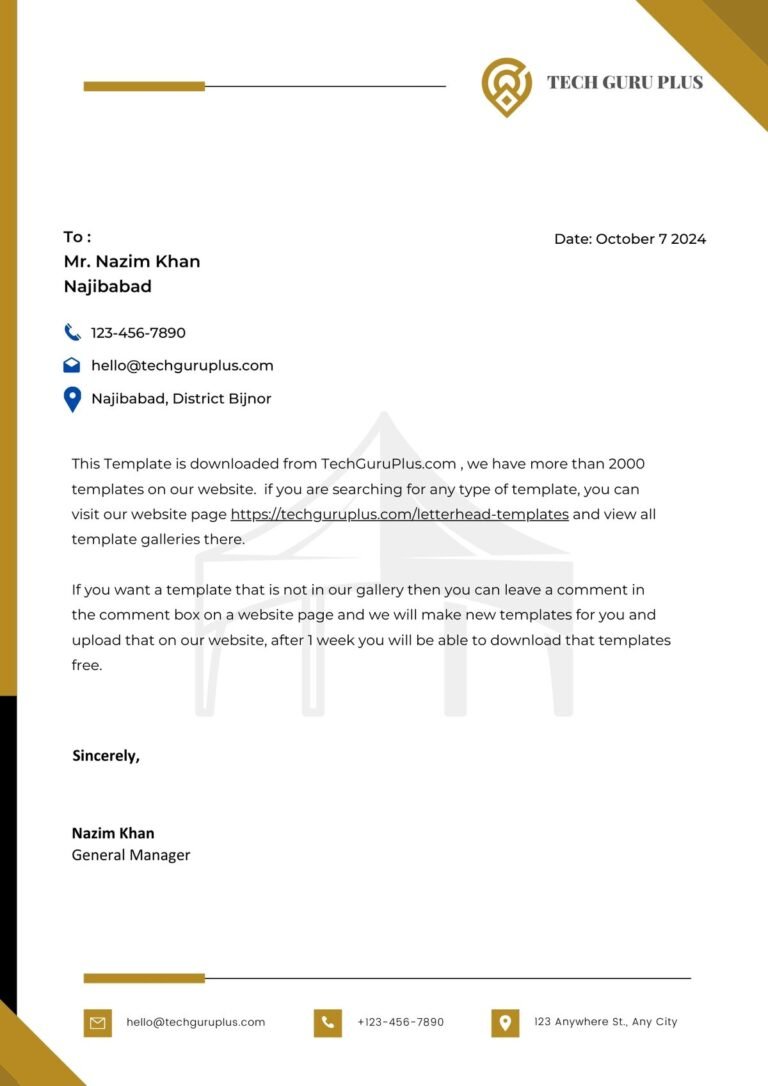 Event Planner Letterhead 20 Templates Download in Word (.docx)