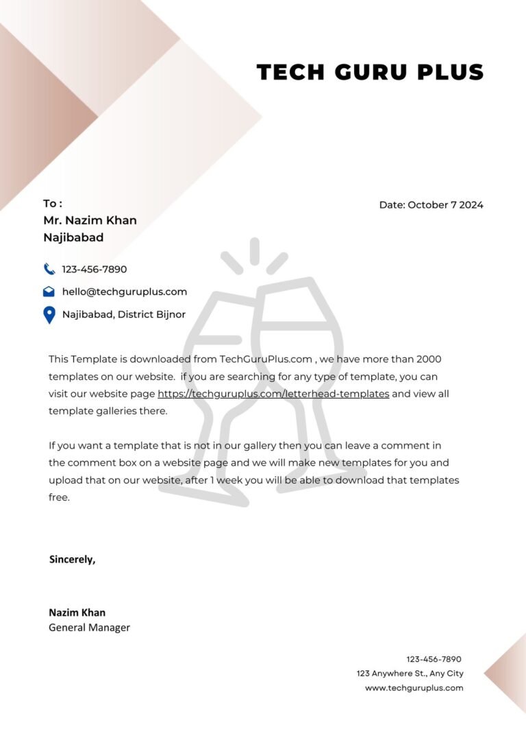Event Planner Letterhead 20 Templates Download in Word (.docx)