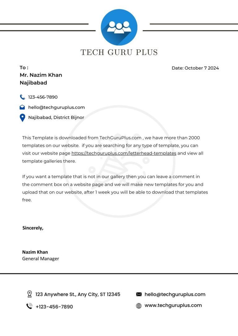 Event Planner Letterhead 20 Templates Download in Word (.docx)