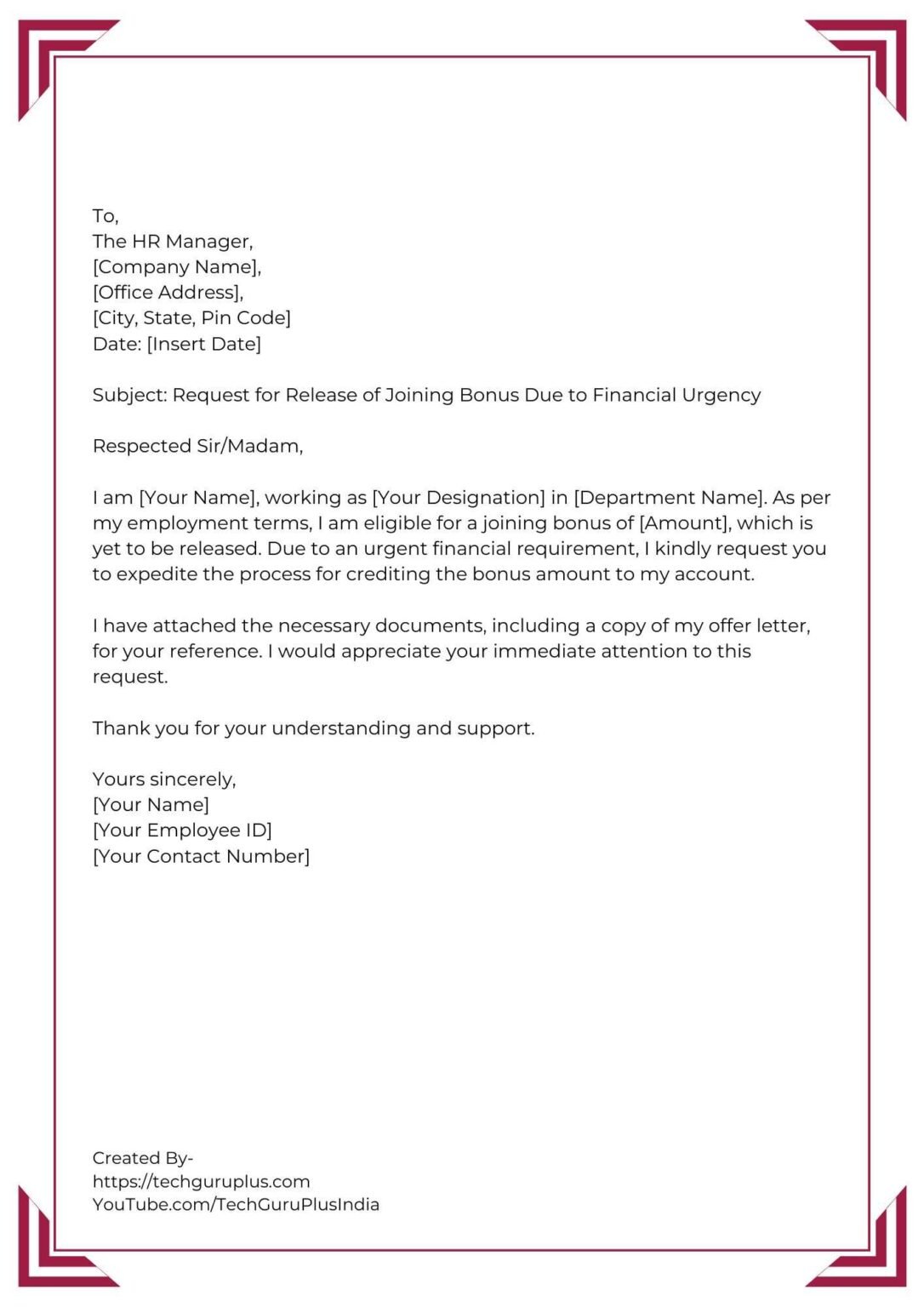 Application for Property Mutation [5 Format]