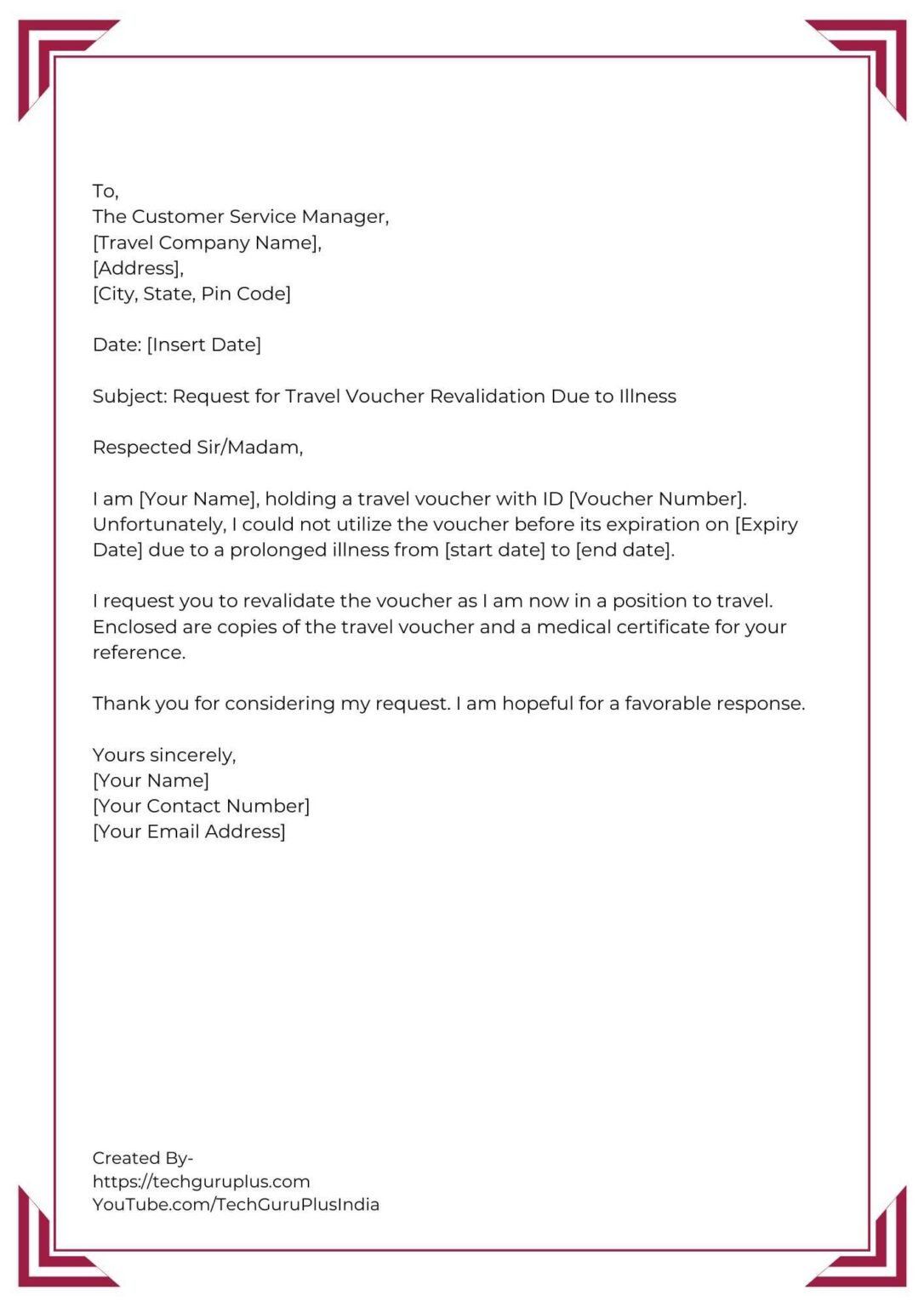 Application for Property Mutation [5 Format]