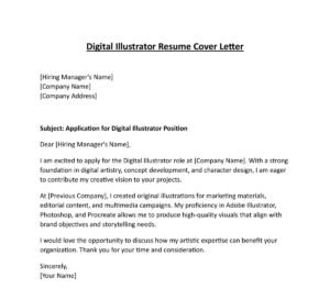 Graphic Designer Job Resume Cover Letter (5 Templates) Download in Word ...