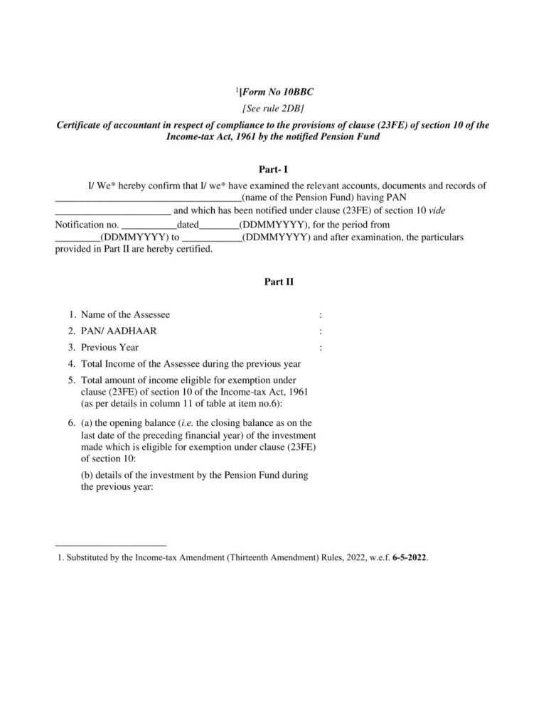 Income Tax Form No.26B Download Form to be filed by the deductor, if he ...