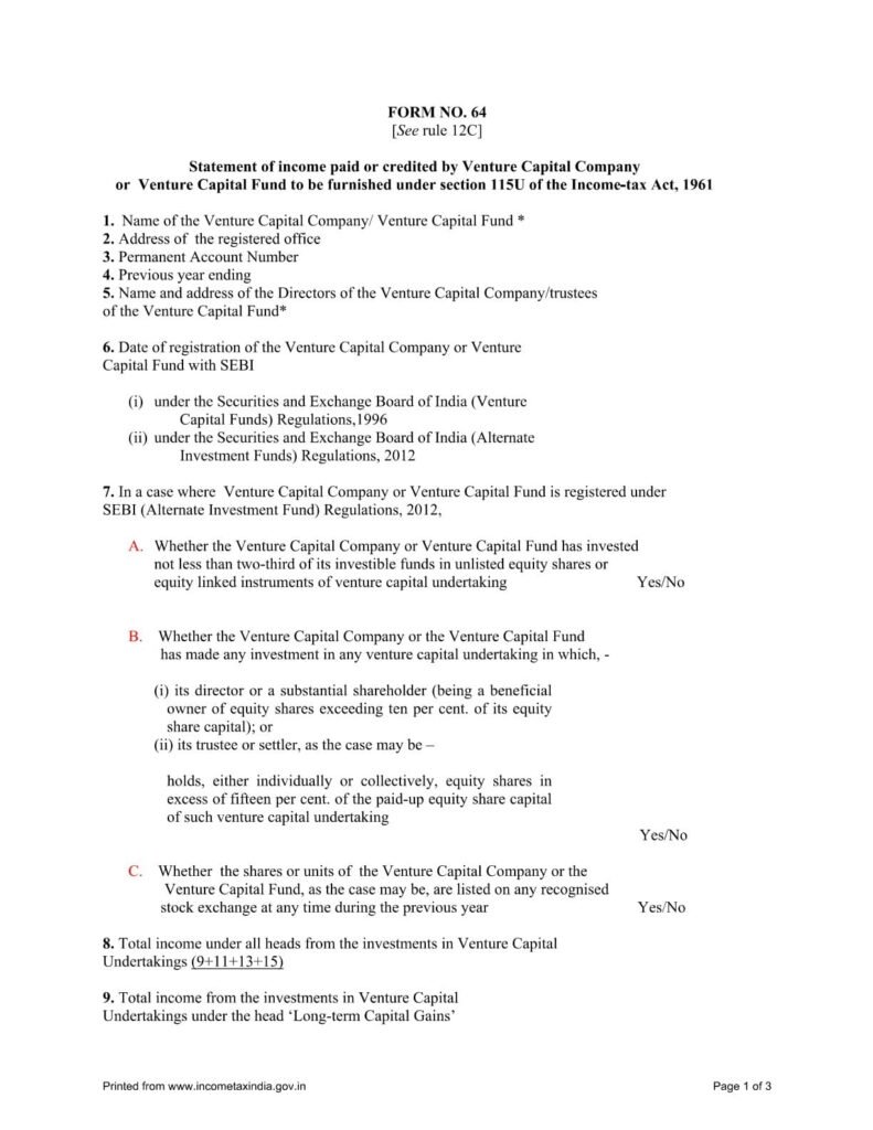 Income Tax Form No.36 Download Form of appeal to the Appellate Tribunal