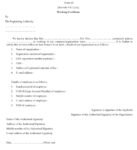 Vehicles Related Form 60 Download Working Certificate [Refer rule 47(1 ...